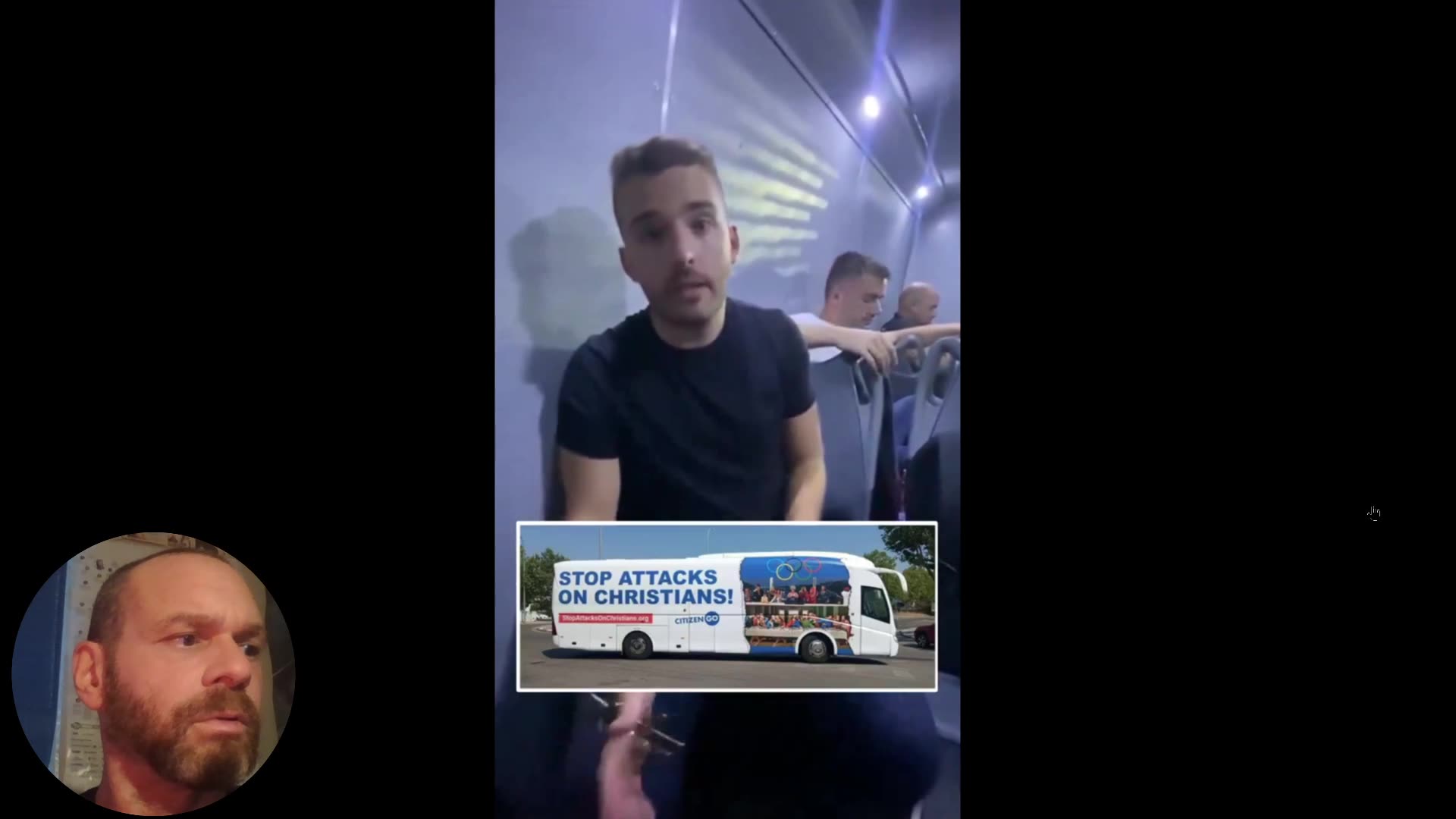 Christians arrested for driving a bus in Paris that read ‘Stop Attacks ...