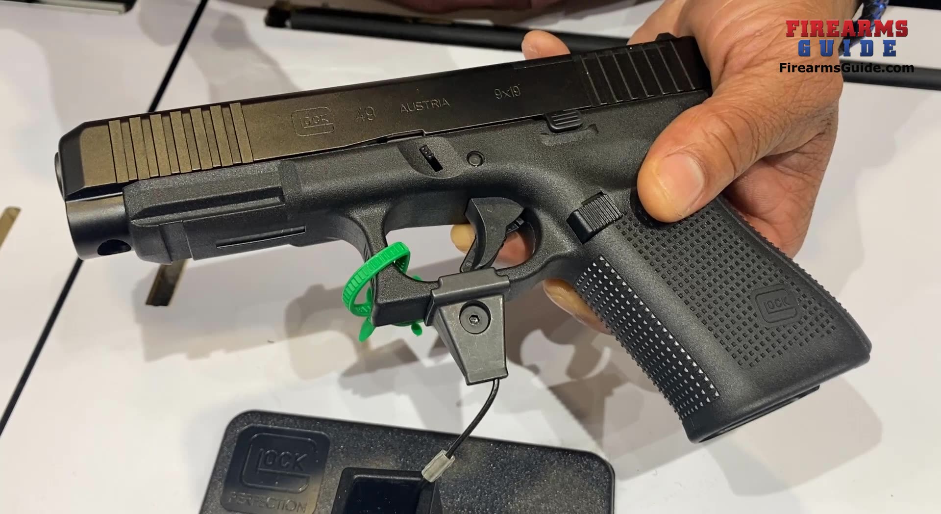 Glock 49 M.O.S 9mm - Crossover model Glock 19 Frame with Glock 17 Slide ...