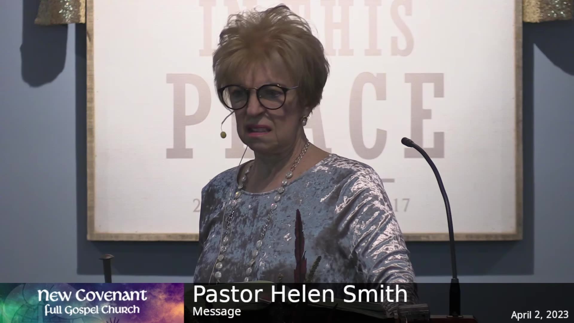 April 2 2023 - Pastor Helen with the Message