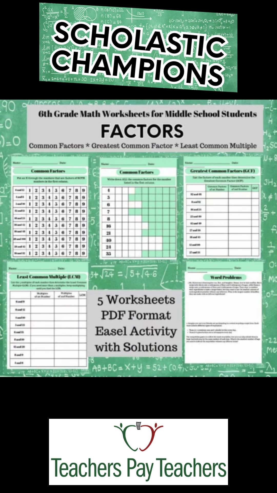 NUMBERS BUNDLE-Math Worksheets