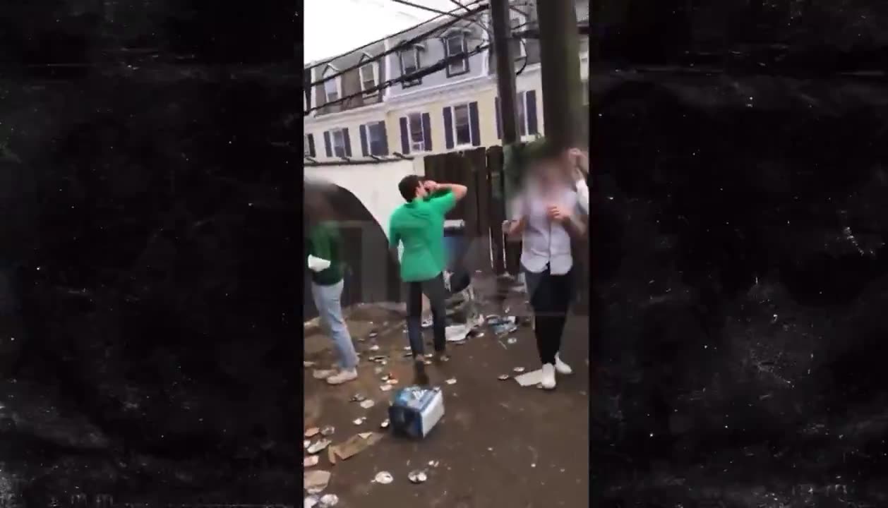 Video emerges showing rich kid Luigi Mangione crushing a beer at a frat party