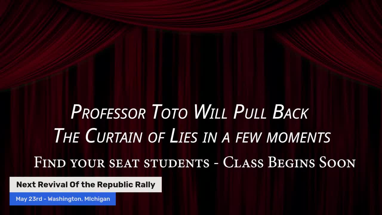 Professor Toto LIVE 5/6/21 - WHY IS DONALD TRUMP SO IMPORTANT