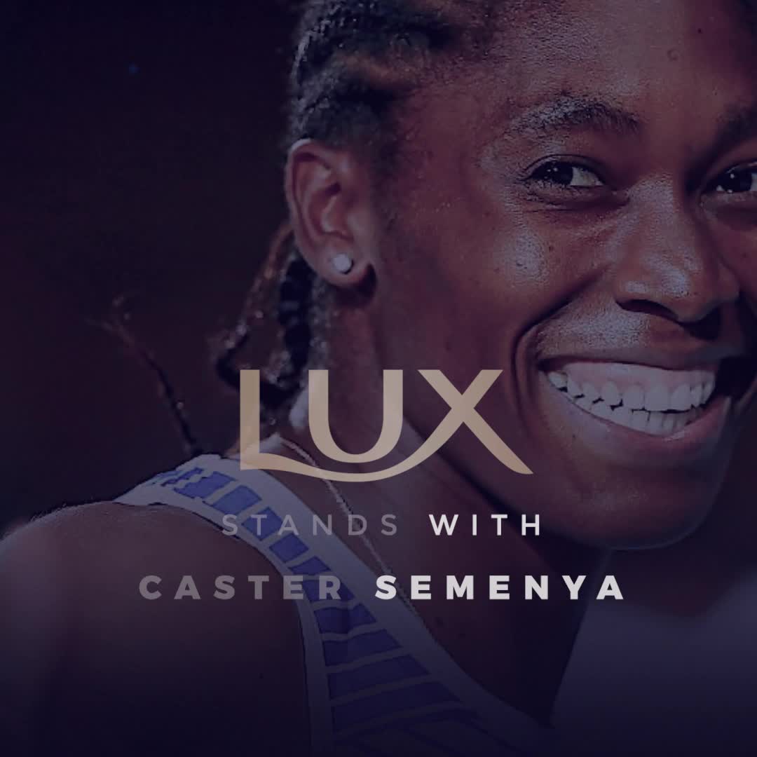 LUX Stands with Caster. LUX Stands for All Women