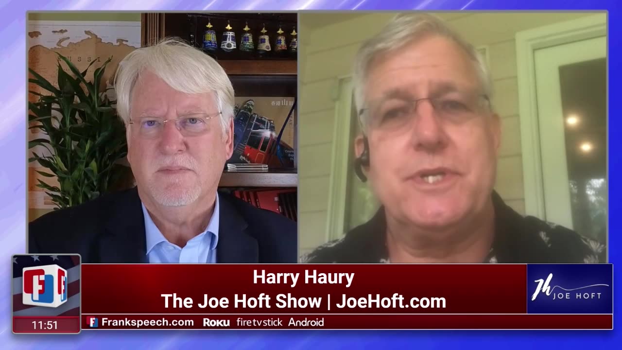 Chairman, Harry Haury on The Joe Hoft Show Lindell TV