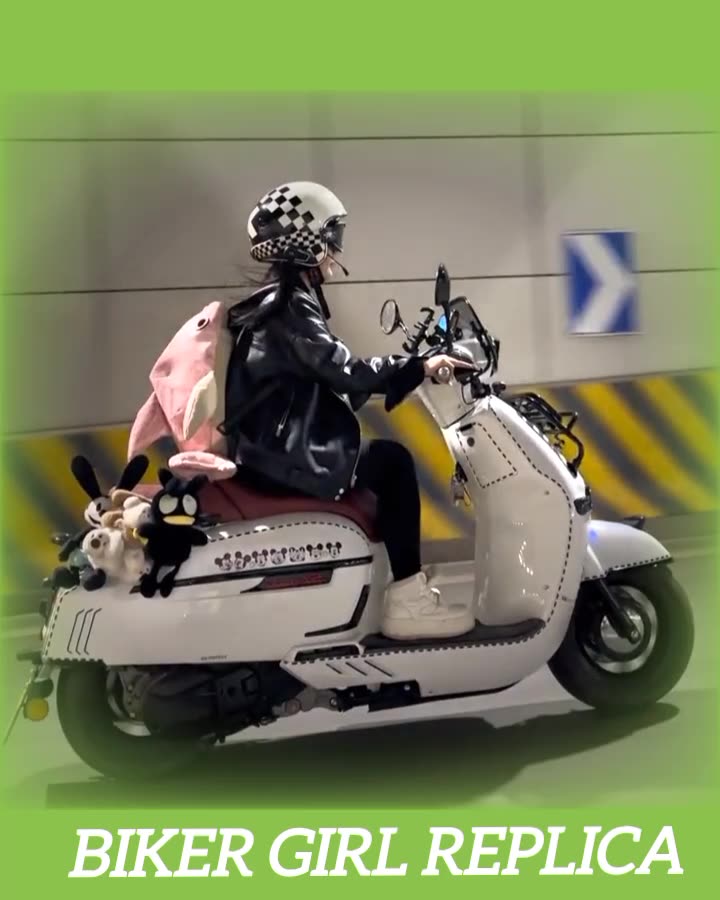 Biker Girl Replica Part 93