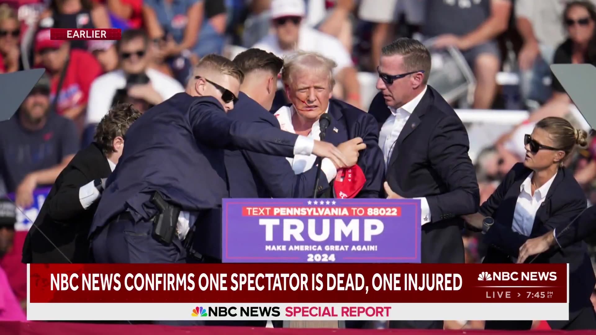BREAKING: Shooter at Trump rally is confirmed dead, and one spectator ...