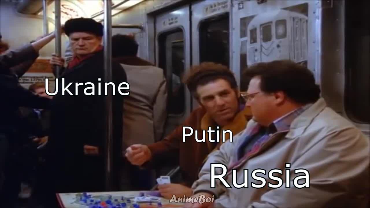 The Russia-Ukraine Situation portrayed by Seinfeld