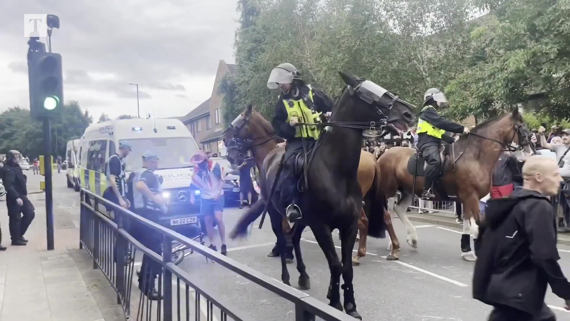 Sunderland riot targets mosque in major disturbance