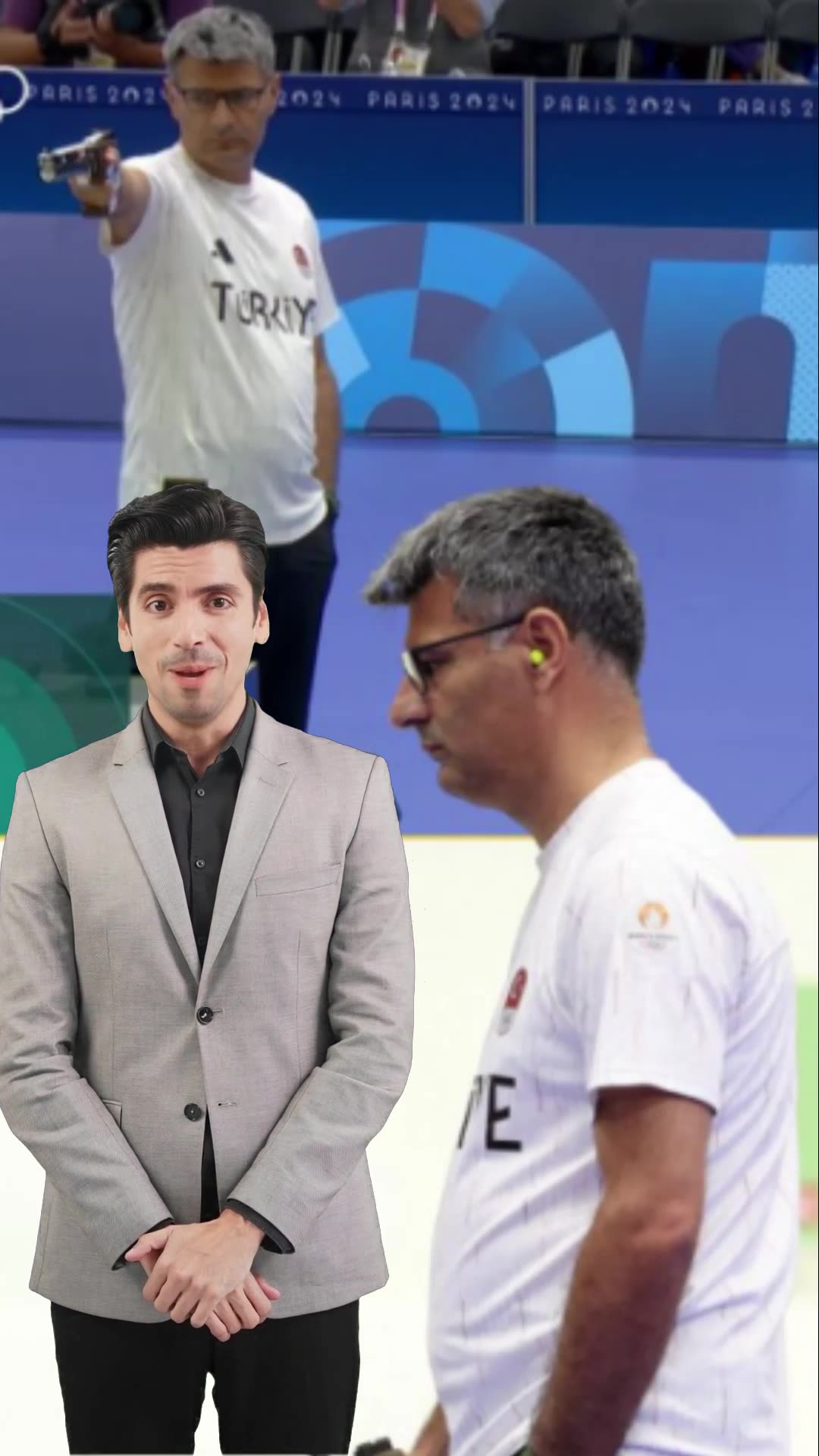 Turkish Olympic pistol shooter goes viral after nonchalant composure ...