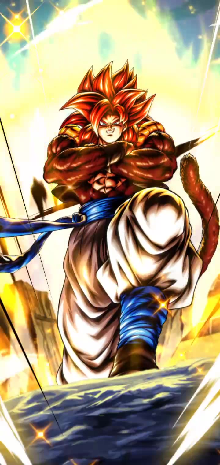 Dragon Ball Legends (The Monkey) SSJ4 Gogeta