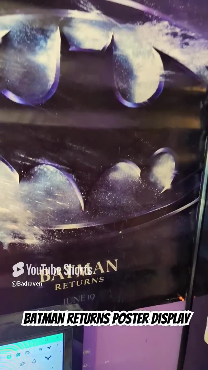 Batman Returns Poster Display