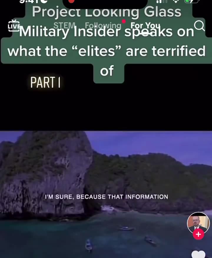 PROJECT LOOKING GLASS WHAT THE ELITES FEARED THE MOST