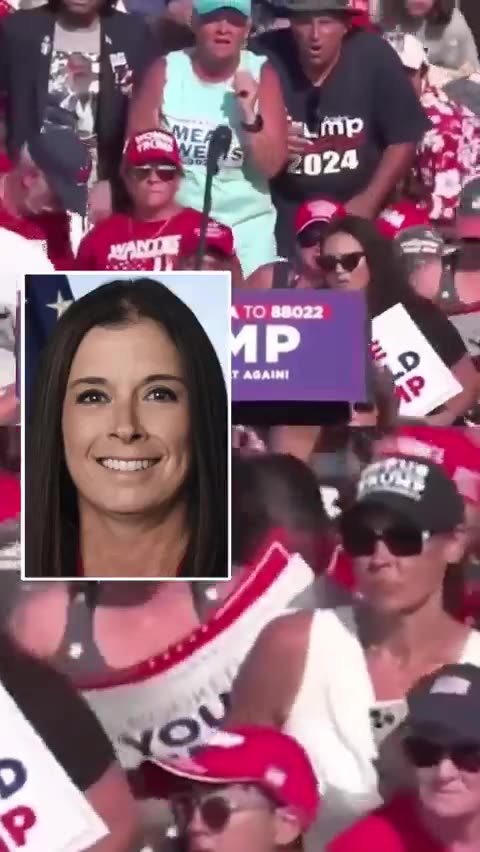 Woman behind Trump during rally was NOT FBI assistant director Janeen ...