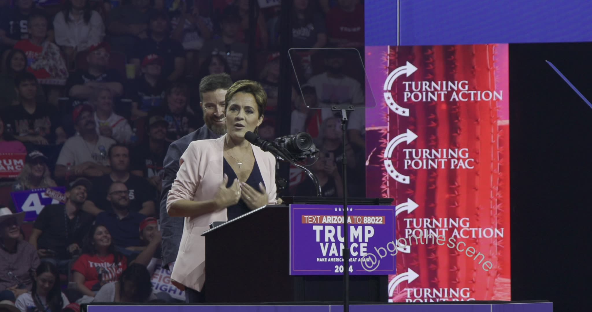 Kari Lake Speaks at Trump Rally in Glendale, Arizona 8/23/24