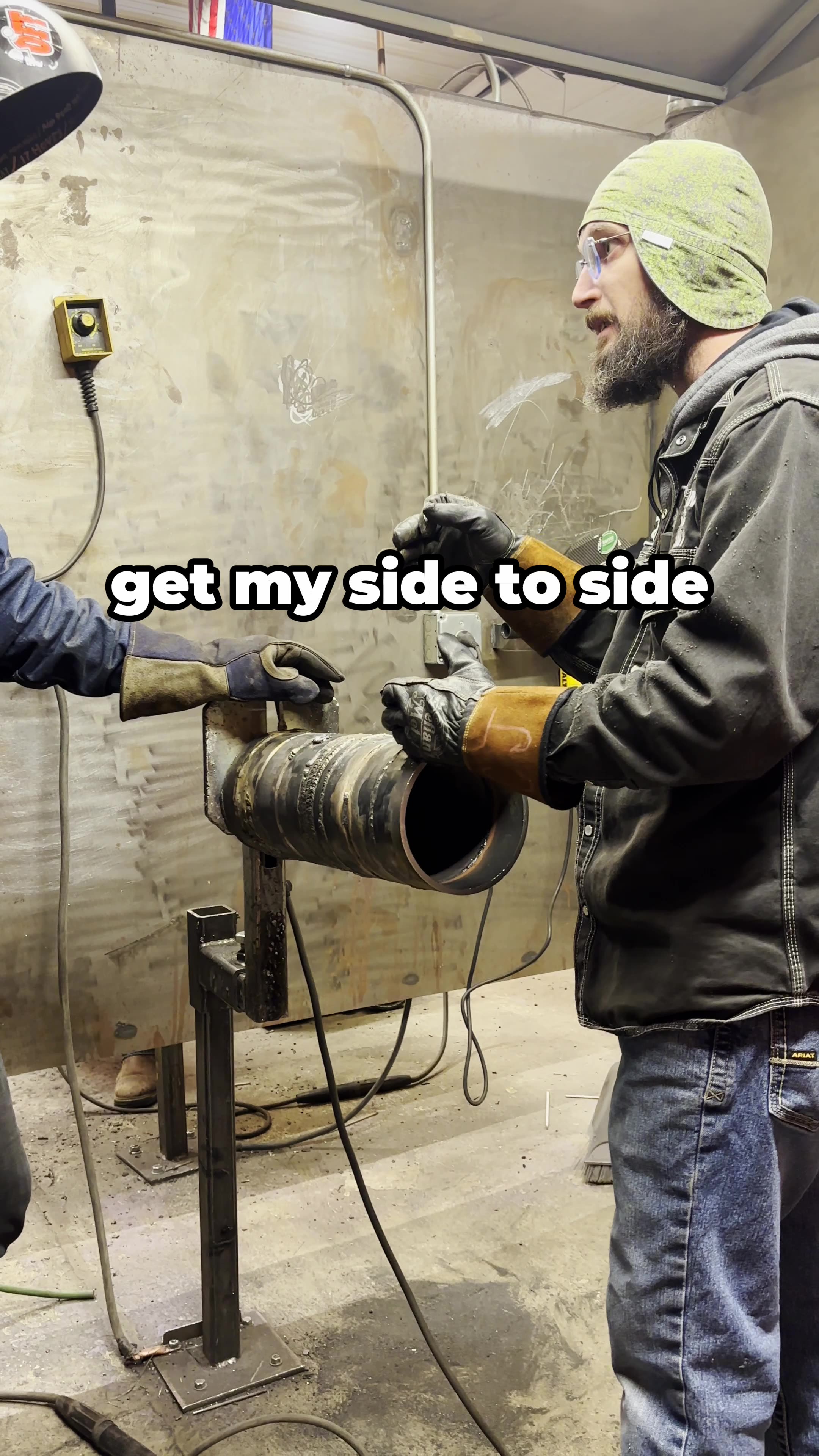 5G weld with CJ #welding #pipeweld