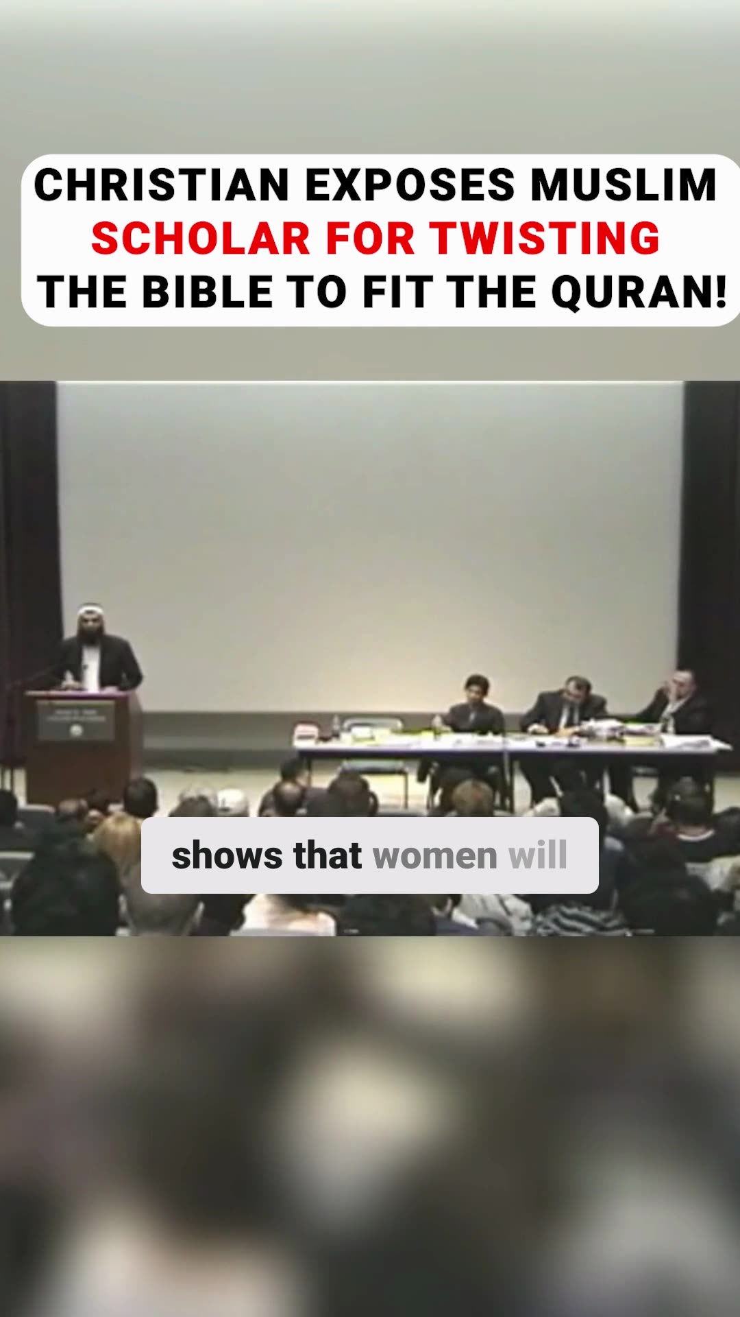 Christian EXPOSES Muslim Scholar TWISTING The Bible To Fit The QURAN