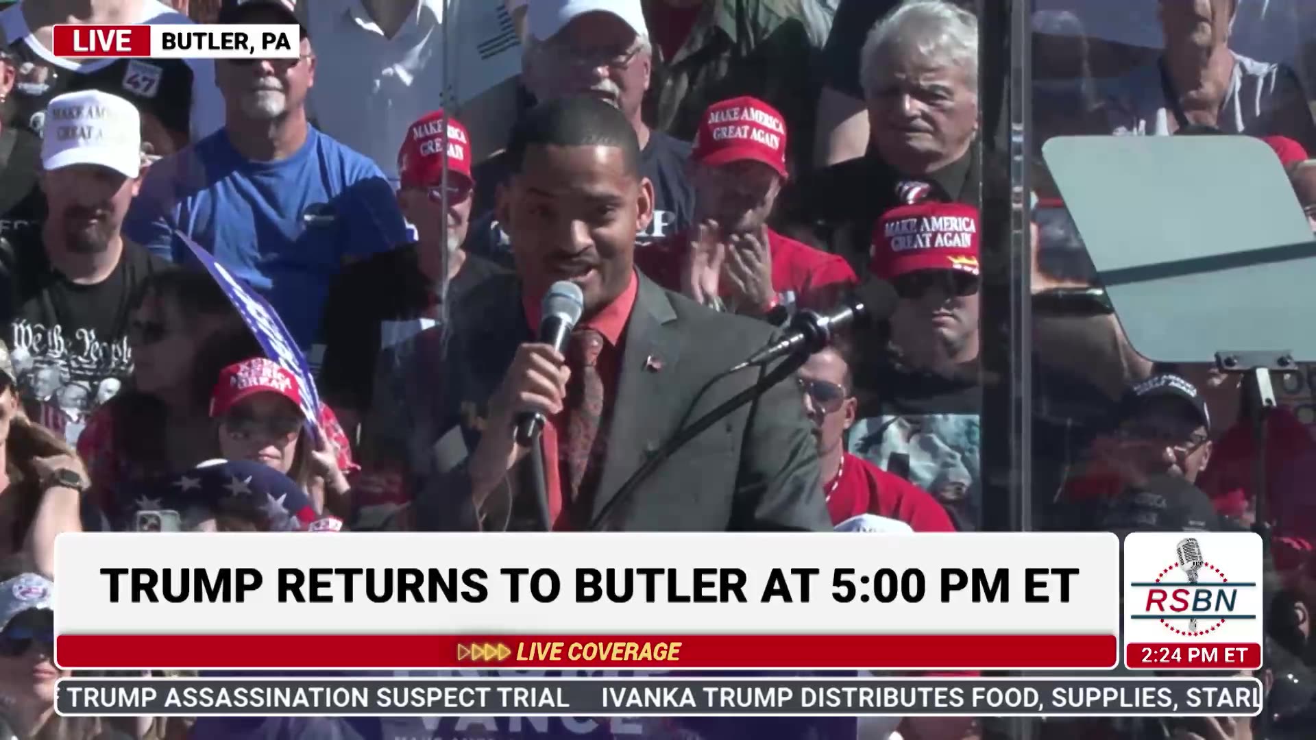 FULL SPEECH: Rico Elmore Speaks at the Historic Trump Rally in Butler ...