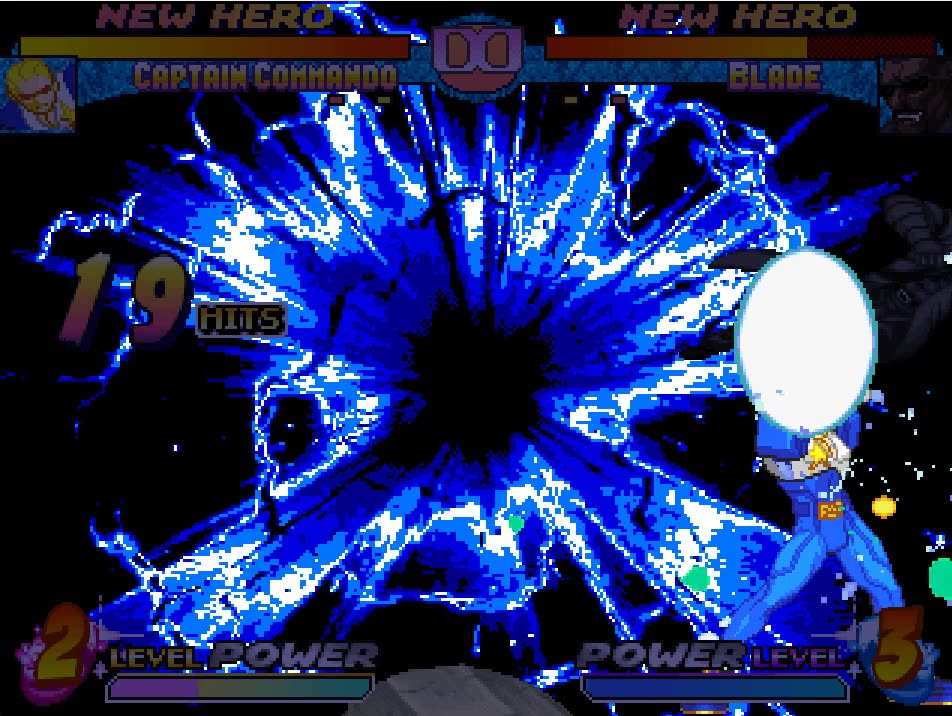 MVCX: Captain Commando Sample Combo