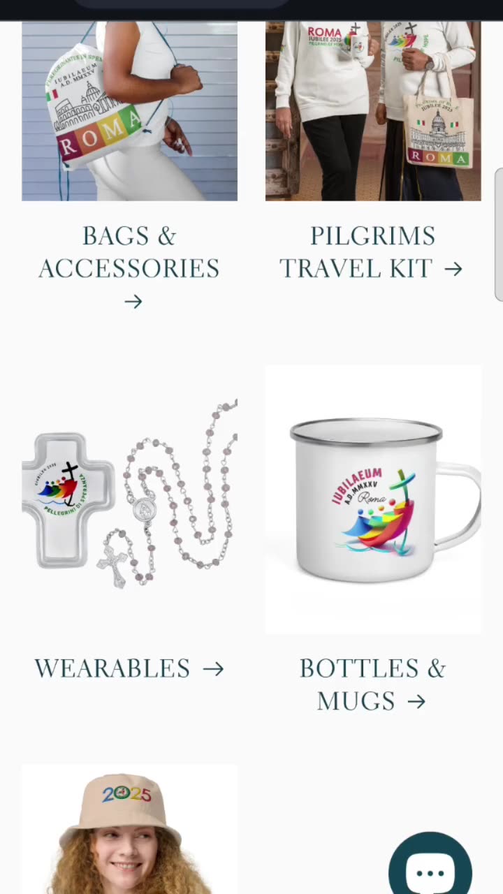 Giubileo 2025 il merchandise del giubileo del cattolicesimo romano ...