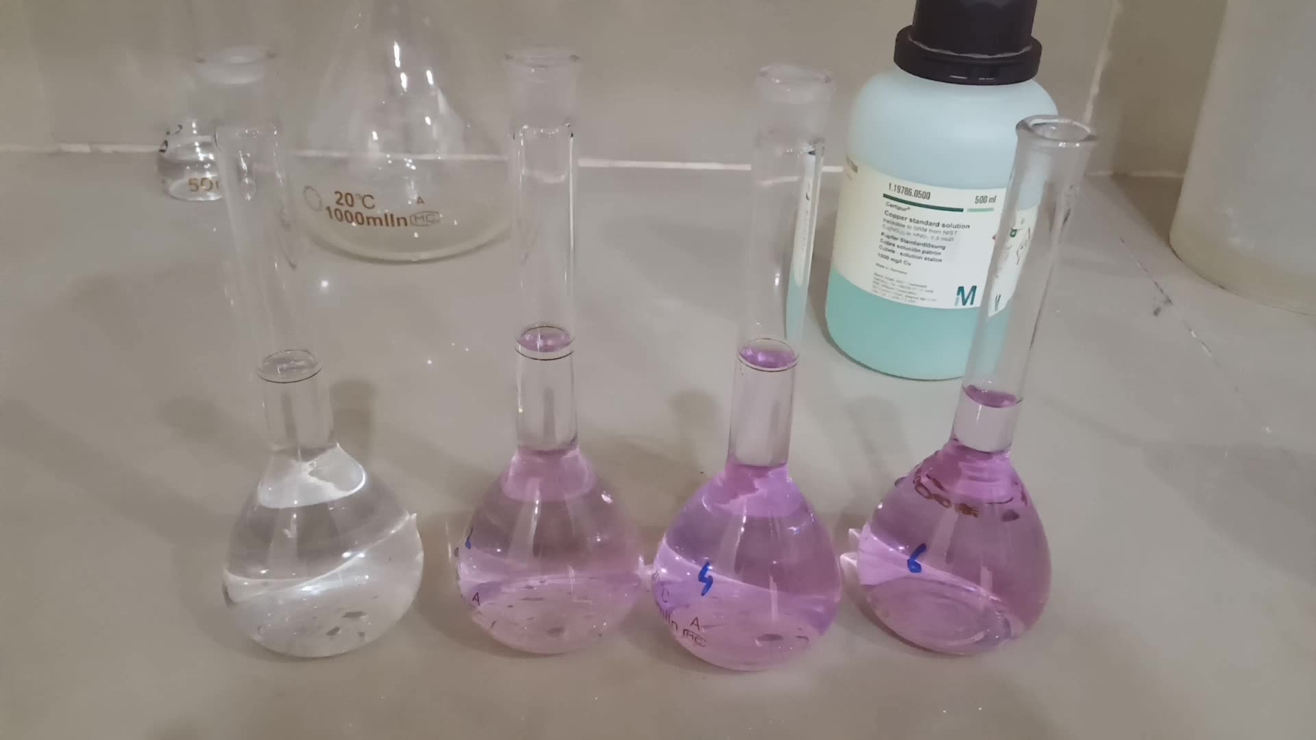 Copper testing kit | Copper calibration curve | HACH testing kit | An ...