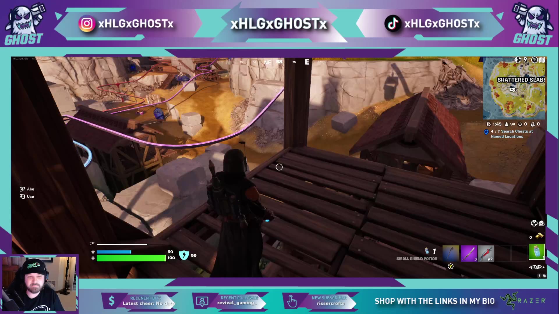 Playing a Little Fortnite as Boba Fett!