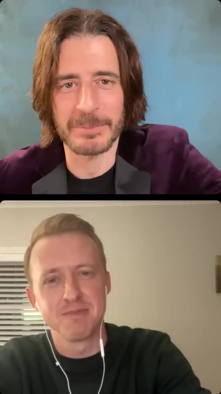 Jonathan Roumie second meeting with Alex Jones the Cofounder and Ceo of ...