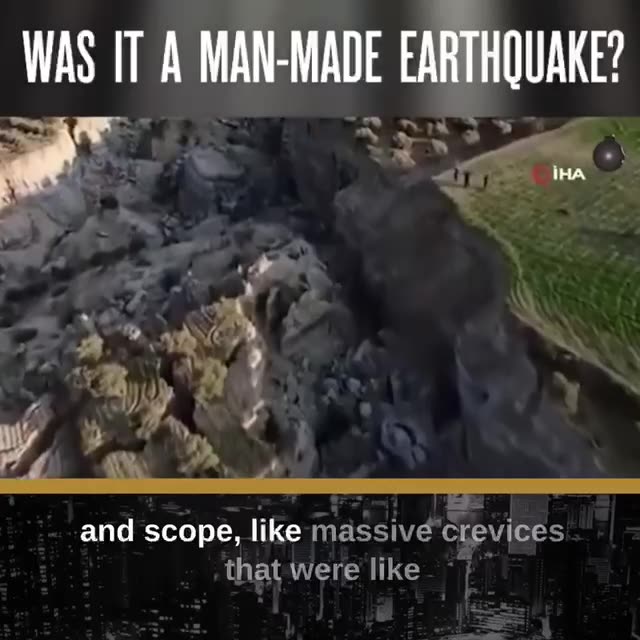 Was it a man-made Earthquake?