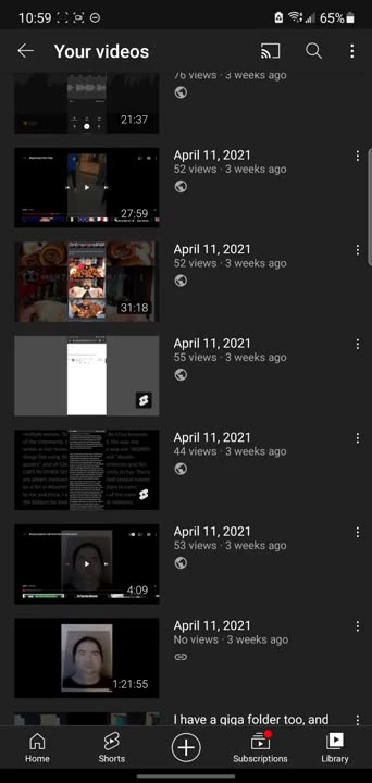 “You're Hurting My Ears Again, Mister!” (May 2021)