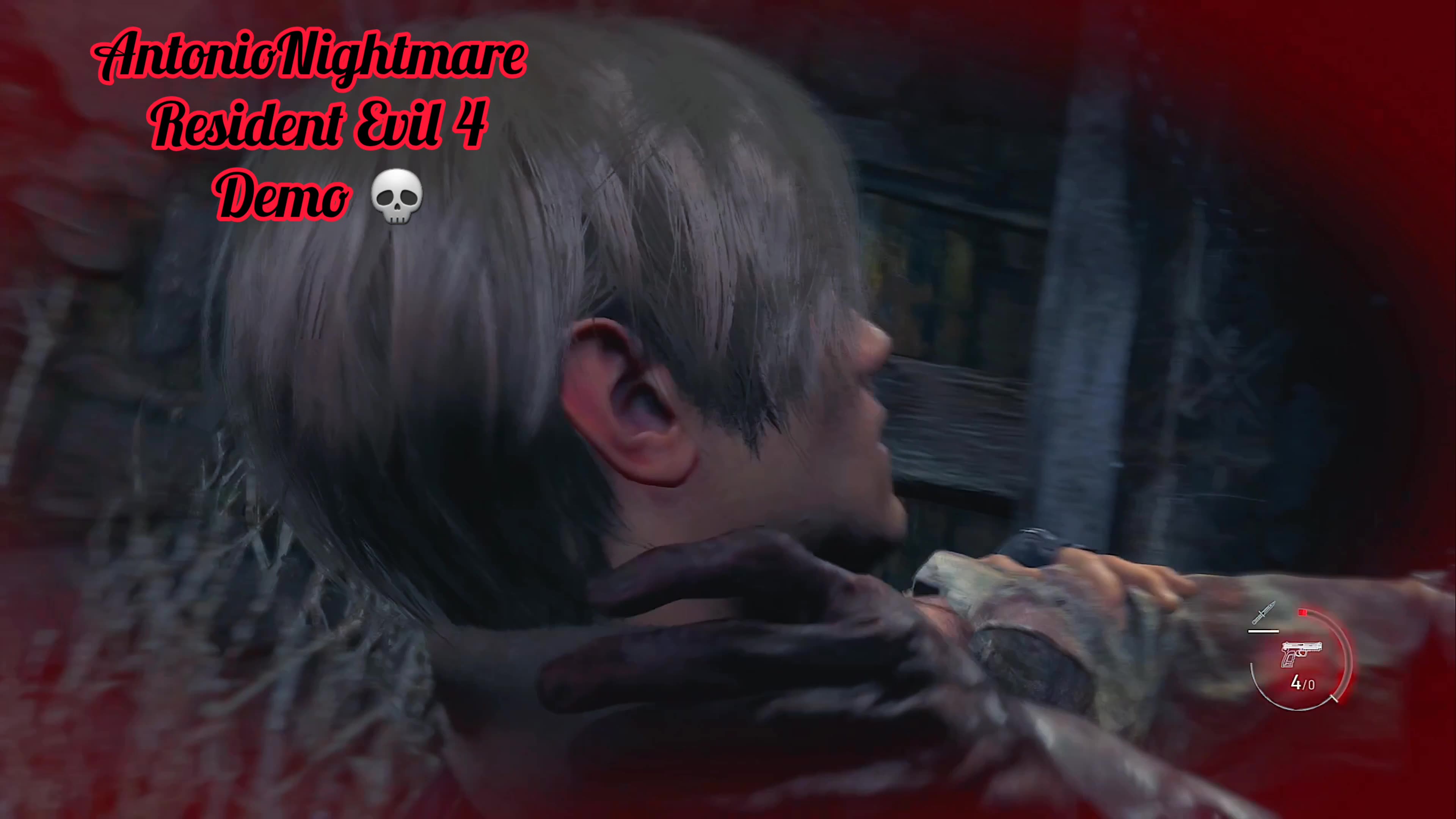 Resident Evil 4 Remake - My Leon's first death scene. PS5 gameplay ...