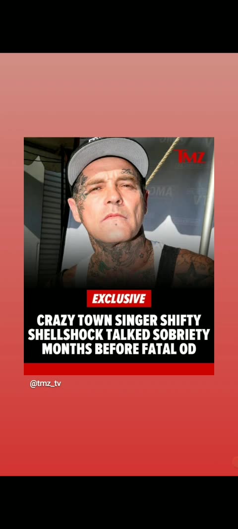 So he died of fatal od according to tmz rip to shifty shellshock lead ...