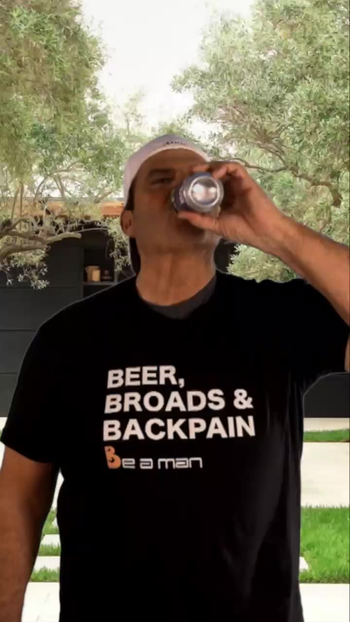 Beers, broads, back pain
