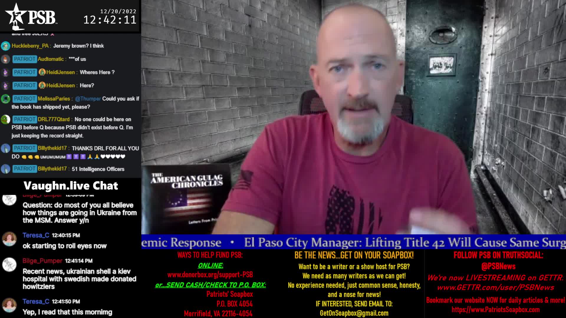 2022-12-20 11:00 EST - Connecting the Dots: with Dan Happel
