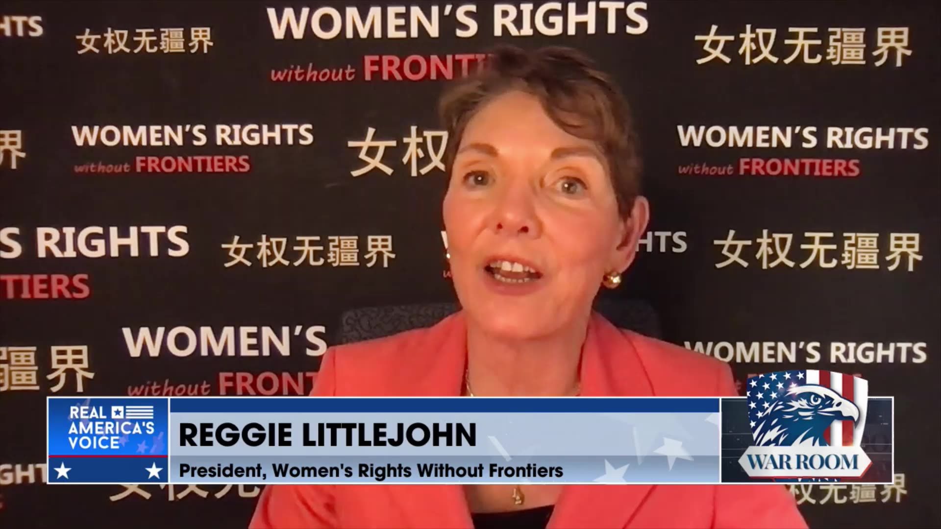 Reggie Littlejohn: "It gives the WHO the power to surveil and censor us ...