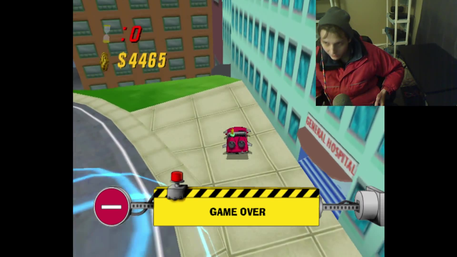 The Simpsons Road Rage Road Rage Mode On Downtown Springfield Map While ...