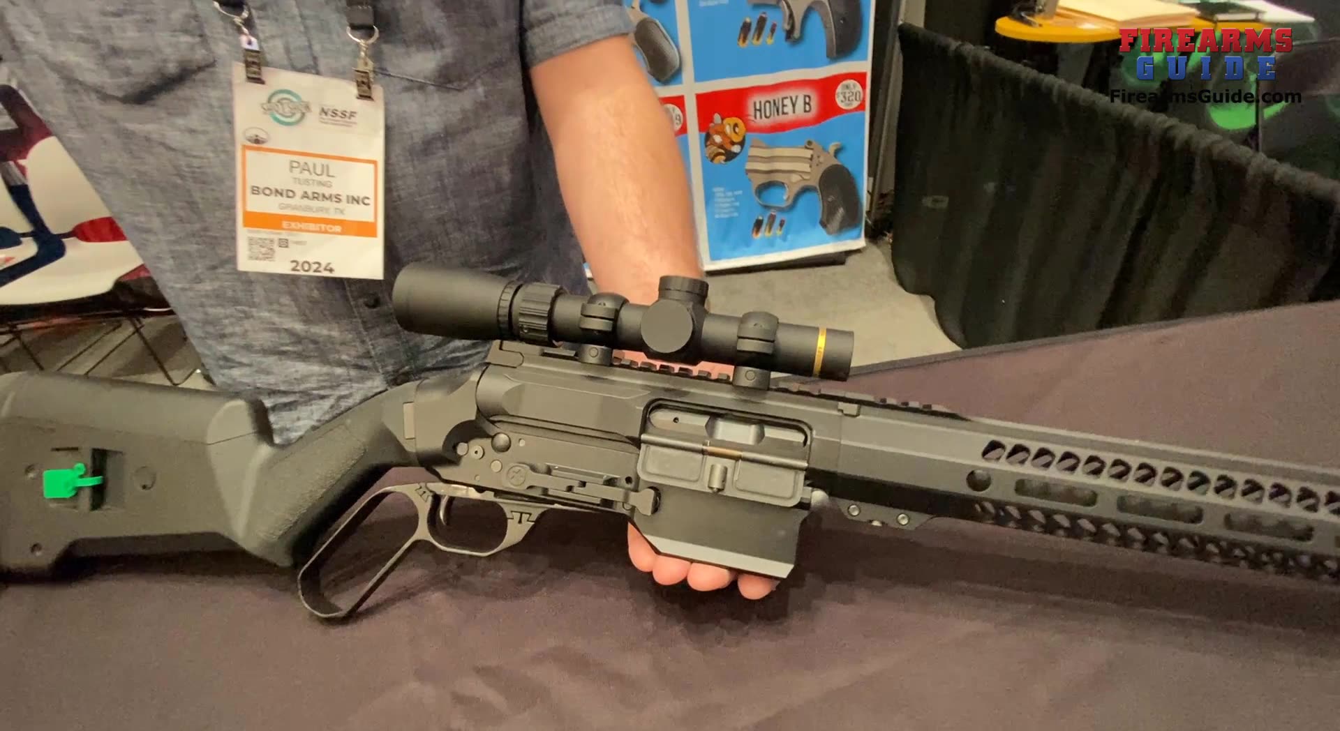 Bond Arms Tactical Lever Action Rifle Concept - SHOT Show 2024