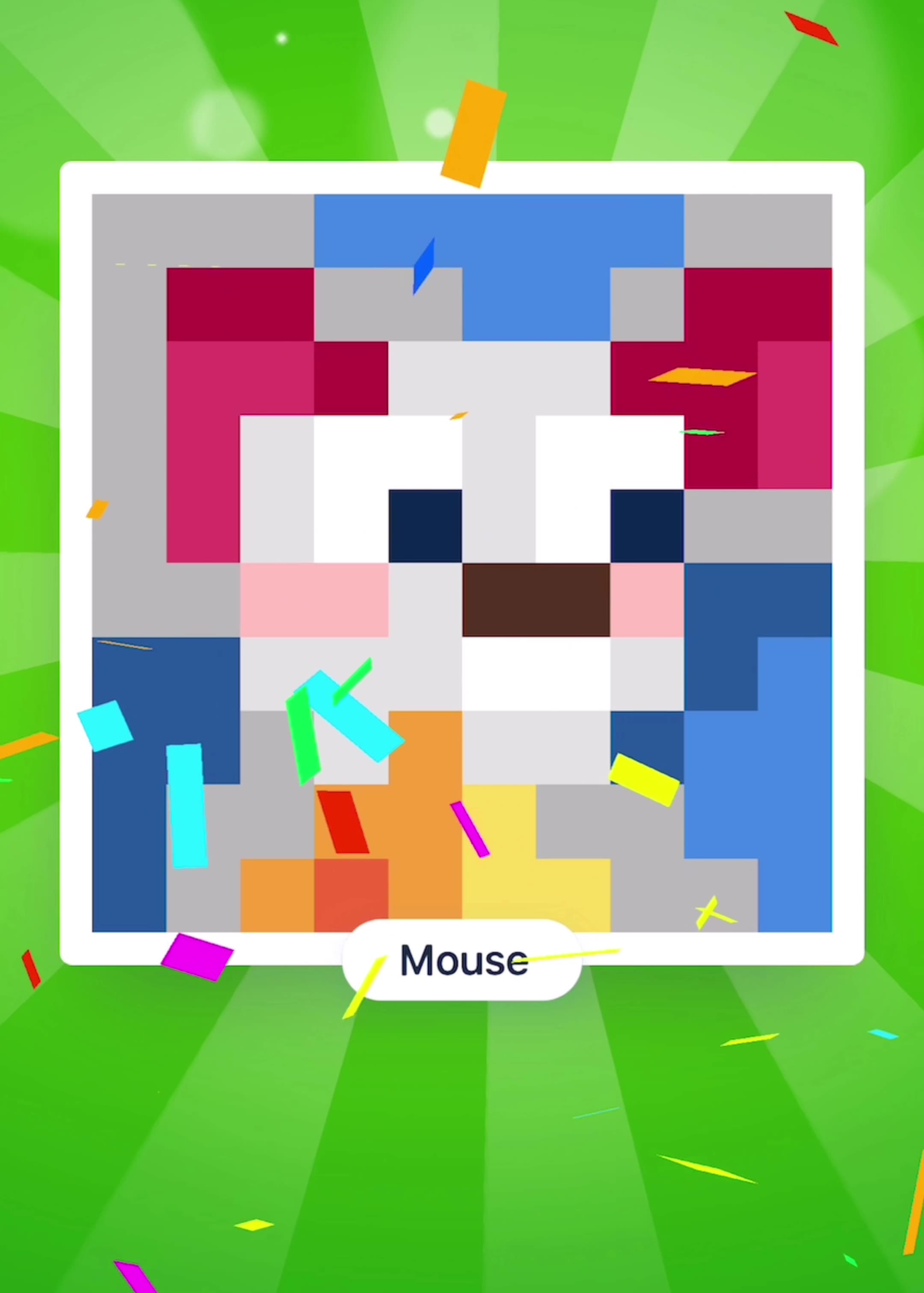 #023 Mouse 🐭🧀 [10x10] - #Nonograms solver with music