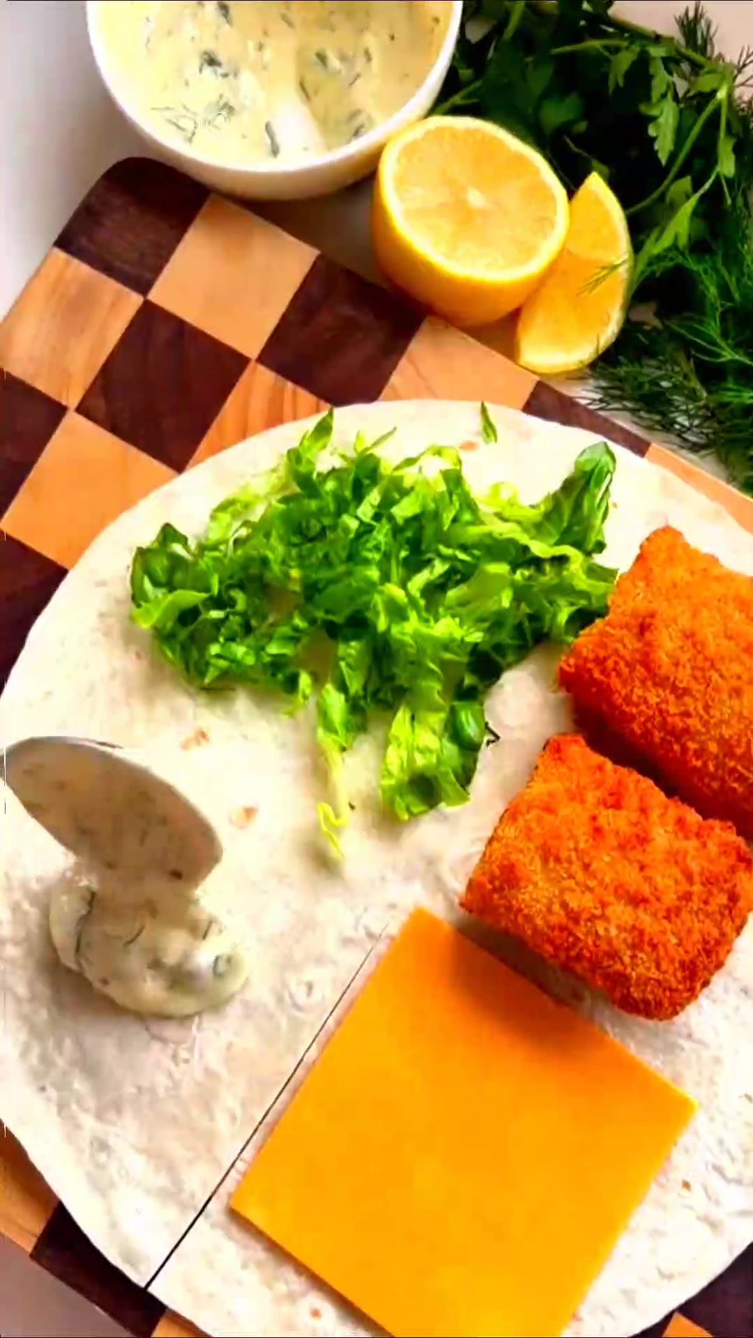 Homemade McDonald's Fried Fish Burrito Recipe