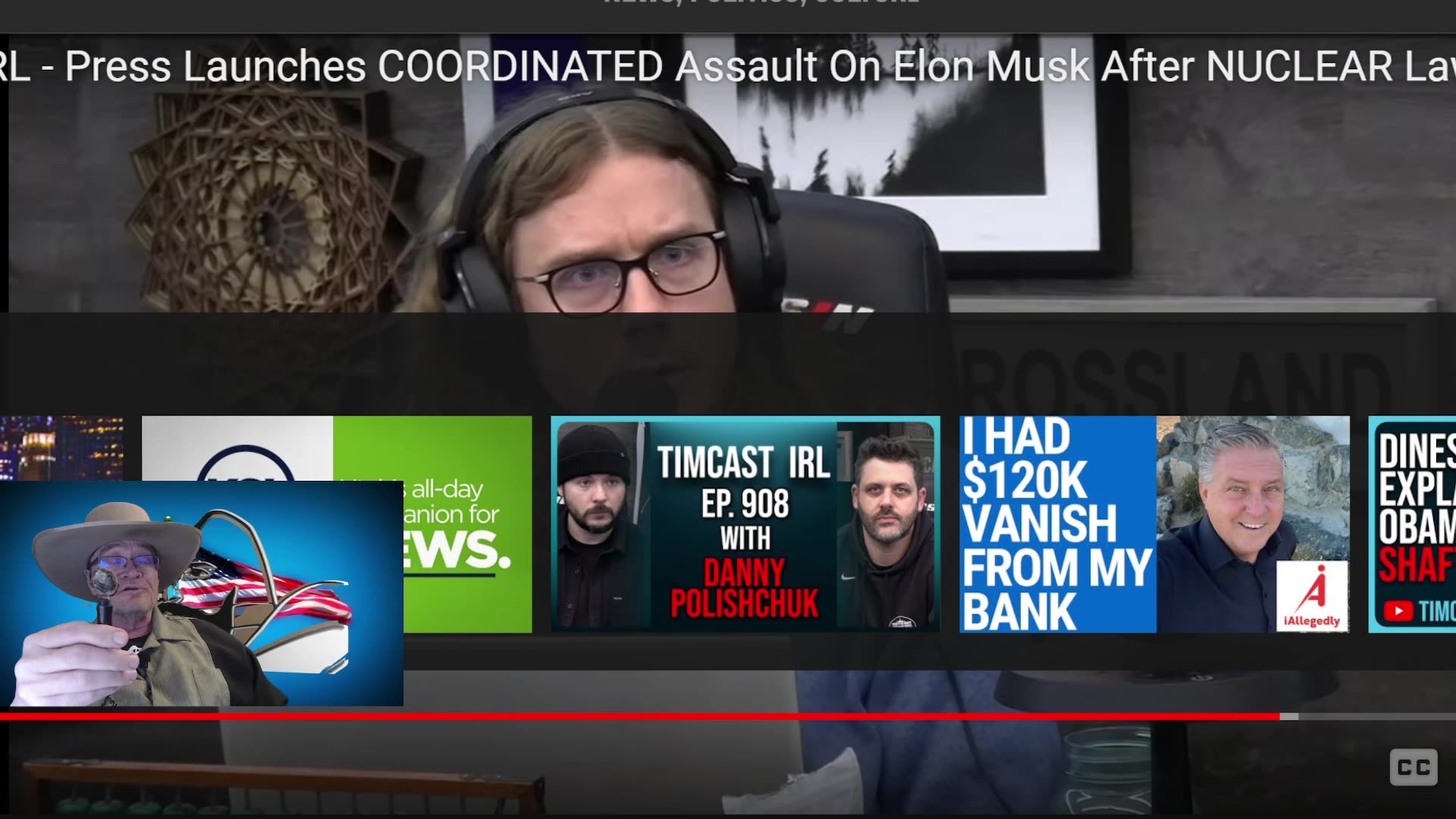 Ep. 864 It's Time For Tuesday's "All Hat, No Cattle Timcast IRL Watch ...