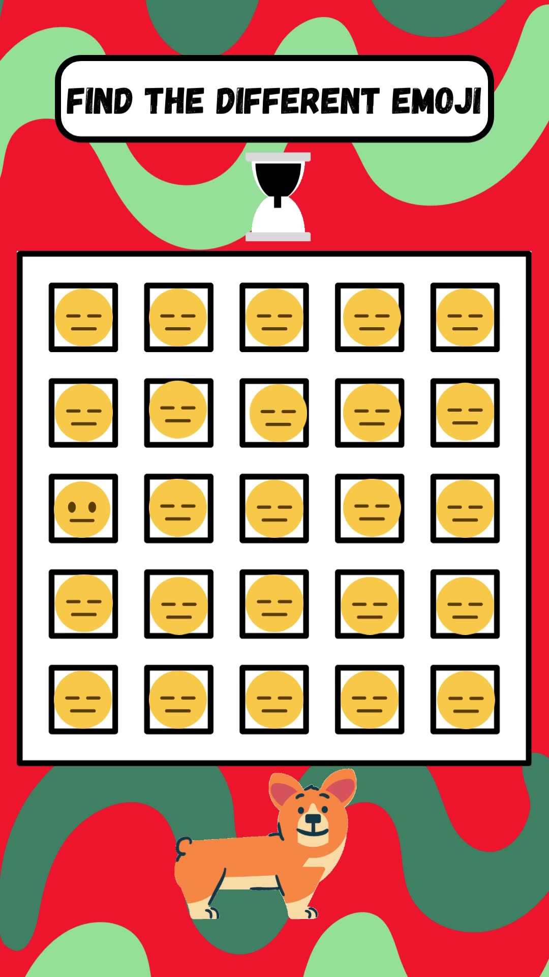 Find the Different Emoji! 🧐 - The Visual Perception Game #quiz #riddles ...