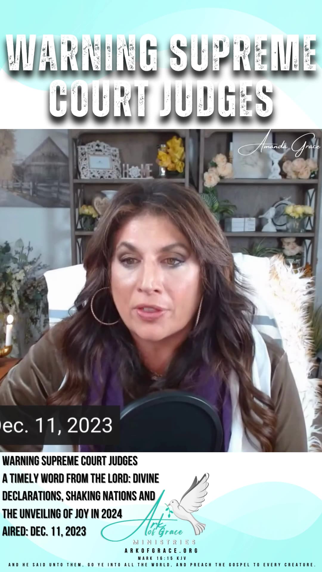 Warning Supreme Court Judges