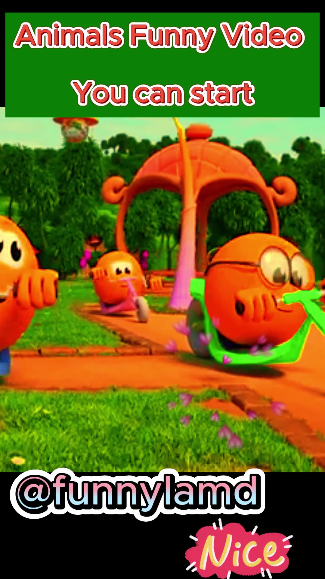 Animals Funny Video cartoons #facts