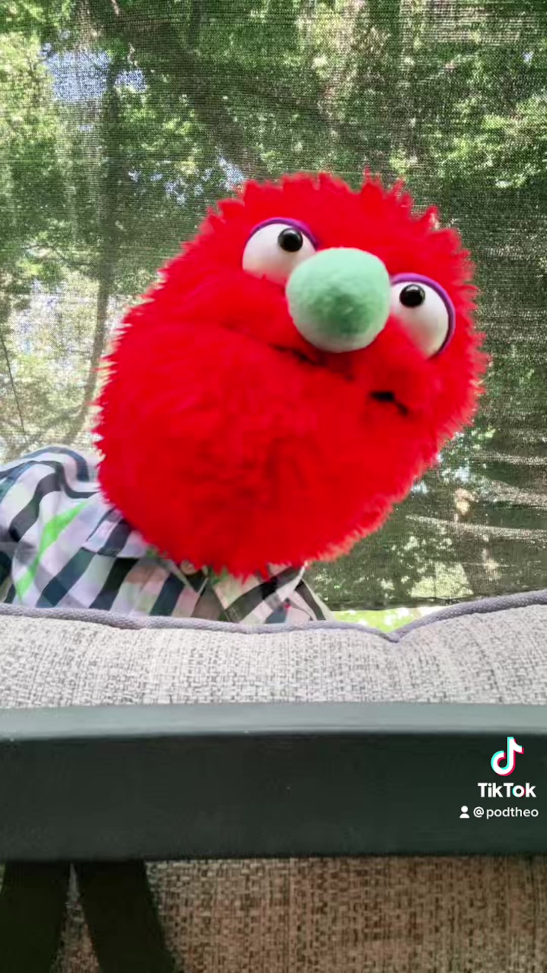 Uncle Elmo on church!