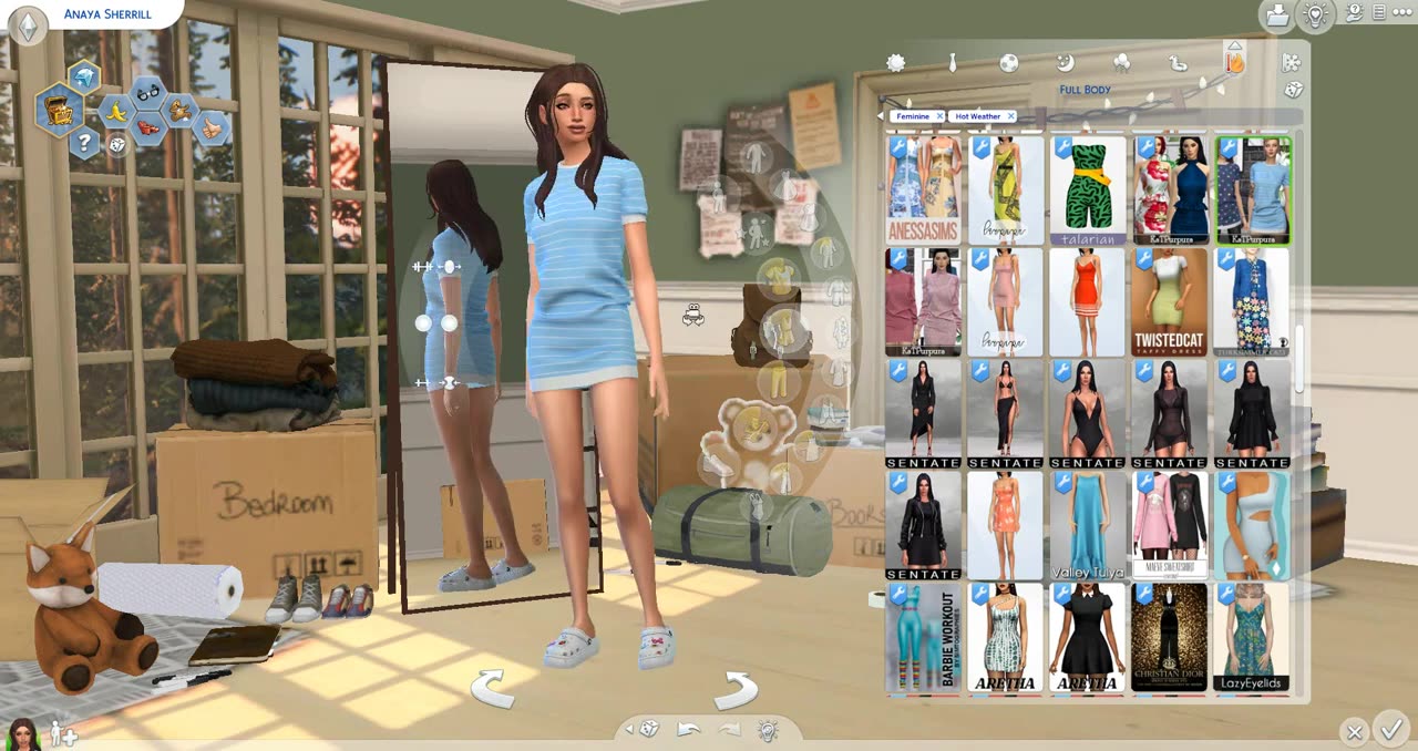 The Sims 4 CAS Create A Sim A Day