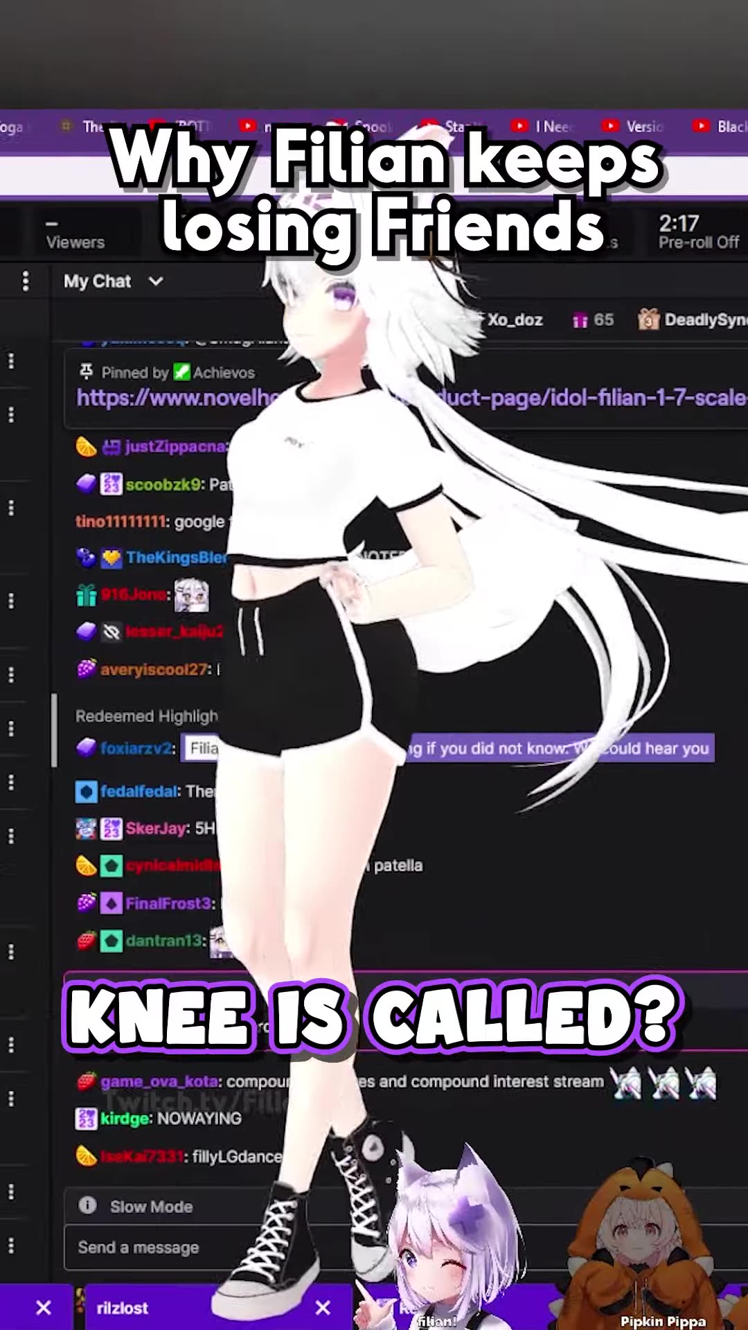 Filian Can't Stop Terrifying Pippa #vtuber