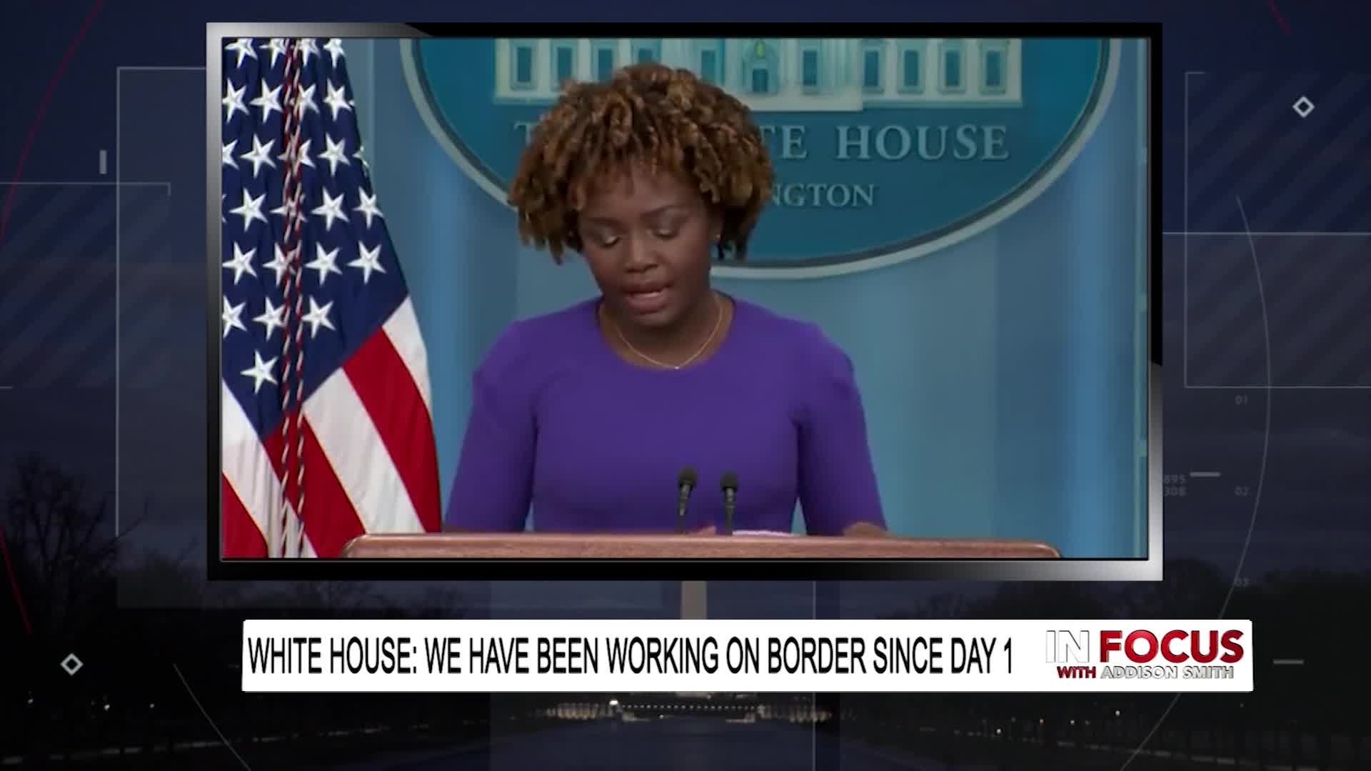 In Focus - KJP Says White House Has Been Working To Secure Border ...
