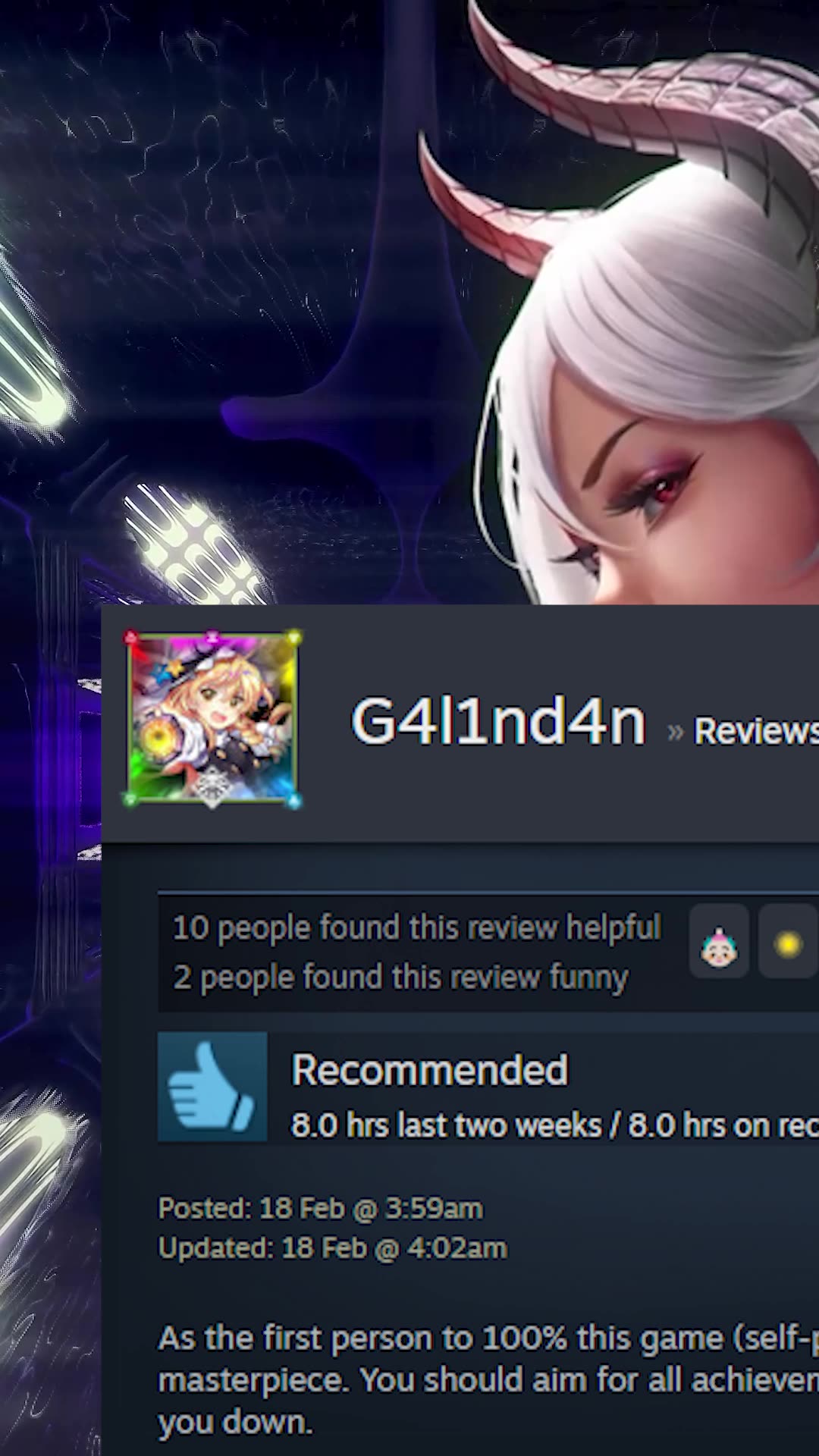 Selene Apoptosis Steam Review - number 1 gamer!