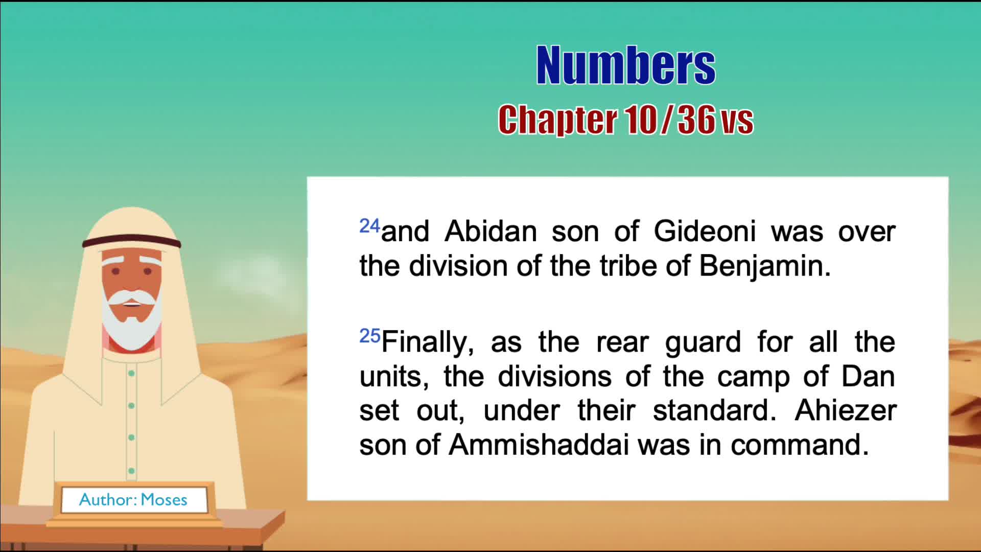 Numbers Chapter 10 (Pls subscribe to https://rumble.com/LTMproject for ...