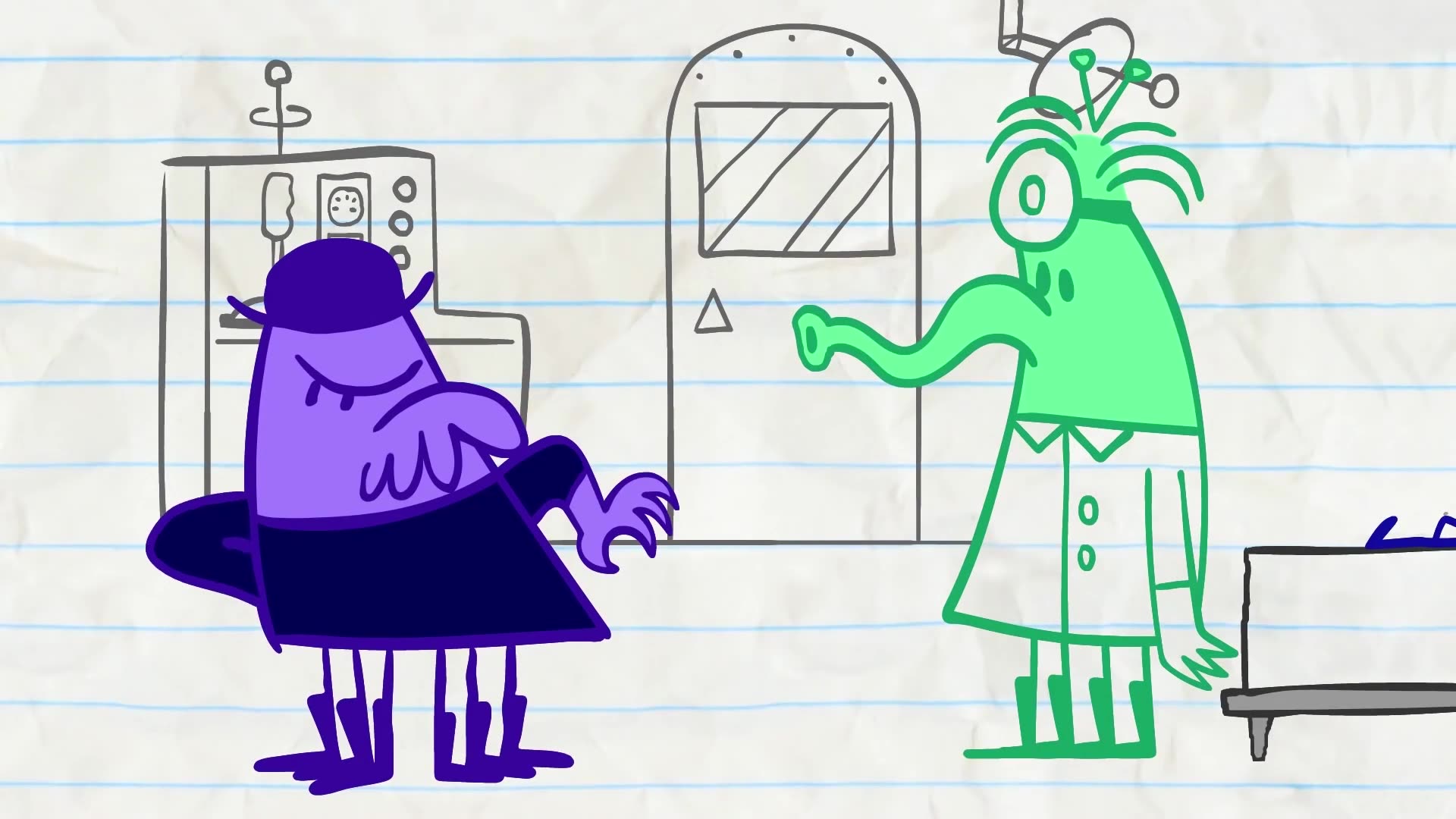 Bedtime for Pencilmate! -in- THINGS THAT GO BUMP IN THE NIGHT ...