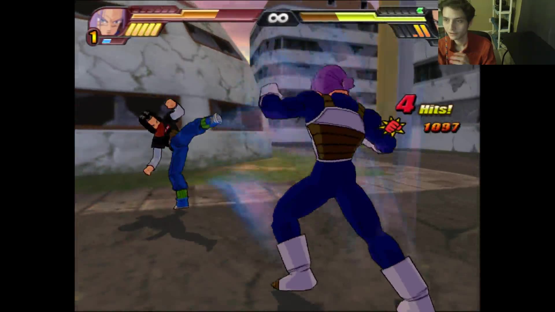 Android 17 VS Future Trunks In A Dragon Ball Z Budokai Tenkaichi 3 ...
