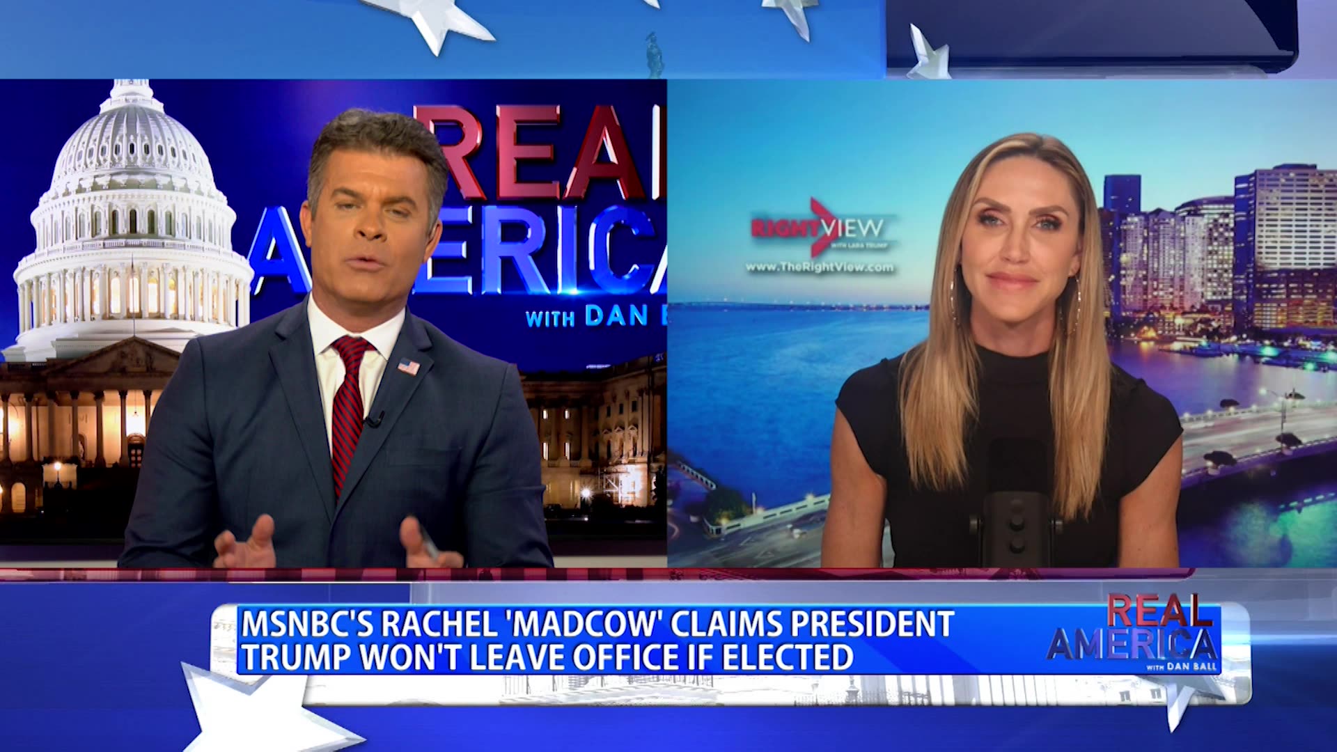 REAL AMERICA -- Dan Ball W/ Lara Trump, Lara's New Book, 'The Cheer Up ...